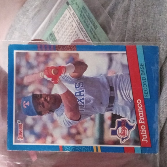 Leaf,Inc | Other | Julio Franco Baseball Card | Poshmark